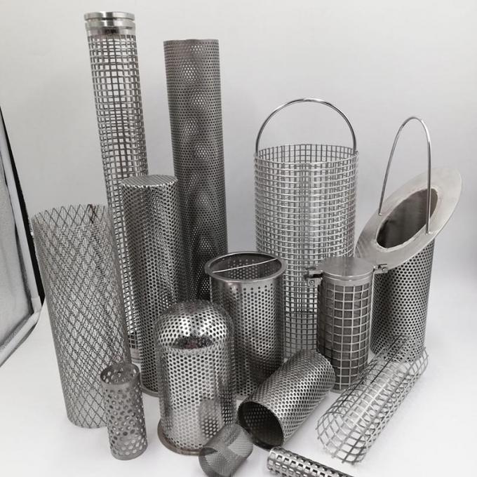Basket Strainers 316/304 Stainless Steel Mesh Filters For Industrial ...
