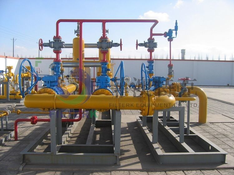 Stainless Steel Mesh Gas Air Filter , Pleated Pipeline Hydrogen Gas Filter