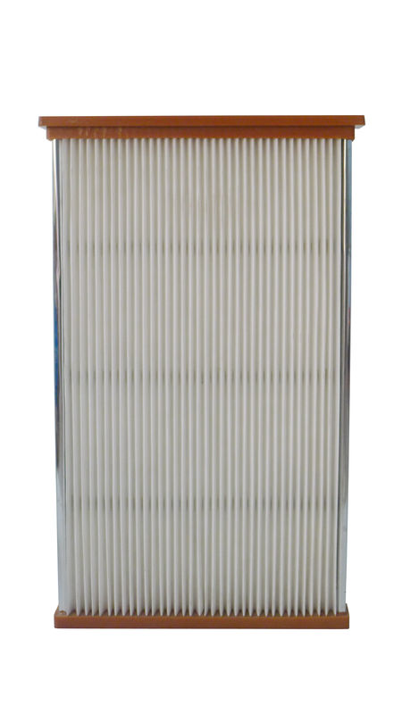 Industrial Flat Panel Air Filter , 100% Polyester High Flow Dry Air Filter